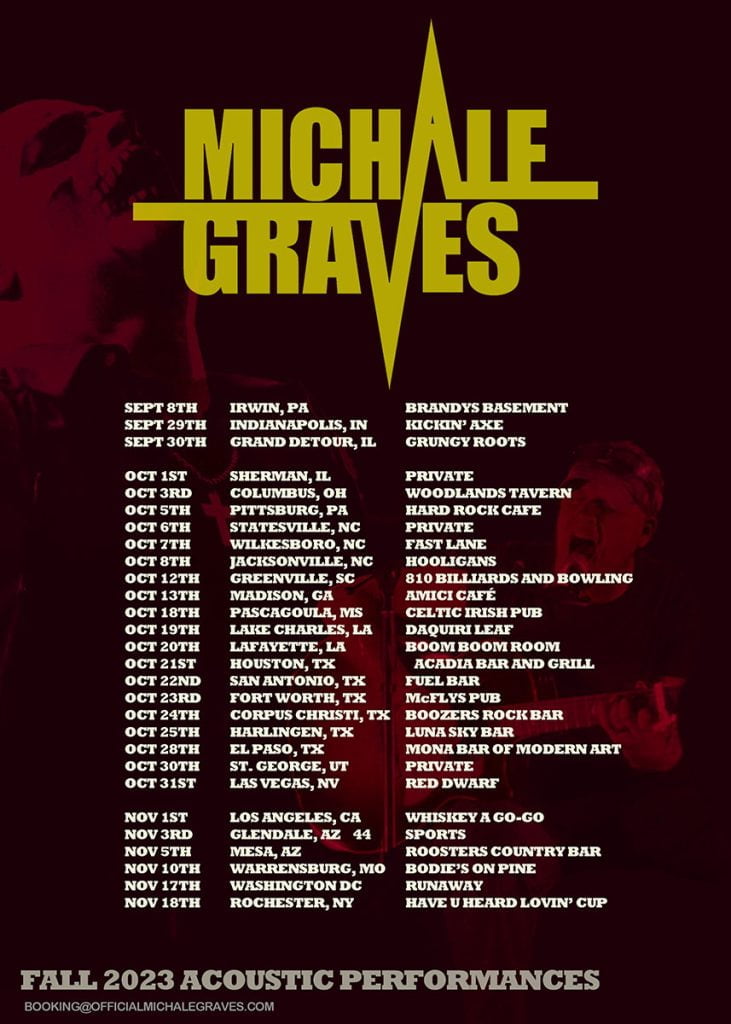 Michale Graves • Tour